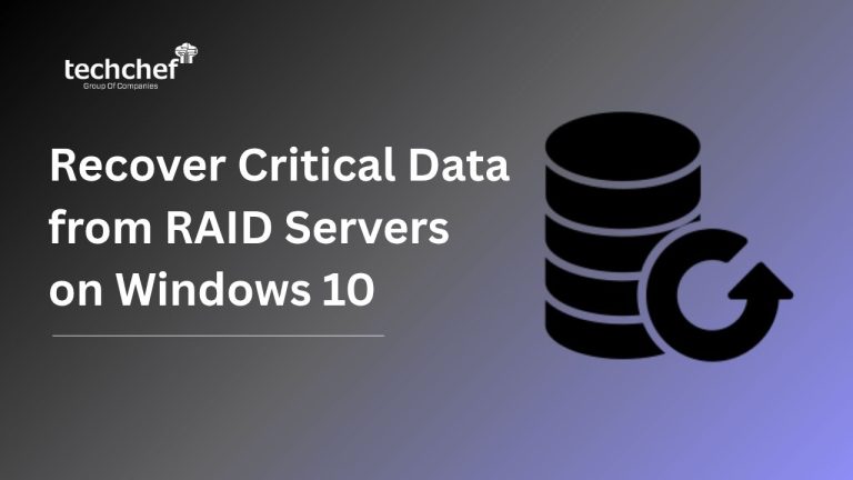 When RAID Goes Wrong: How to Recover Critical Data from RAID Servers on Windows 10 (Real Case ...